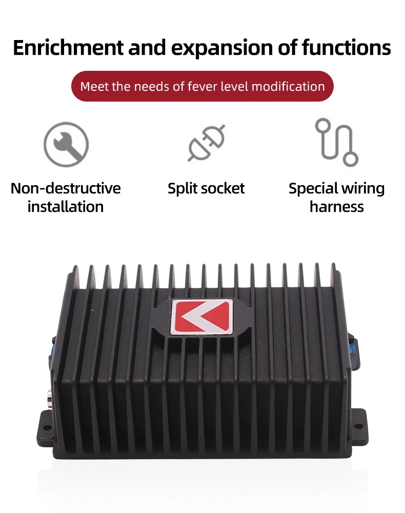 80W*4 Car Power Amplifier - Android DSP Audio Amplifier