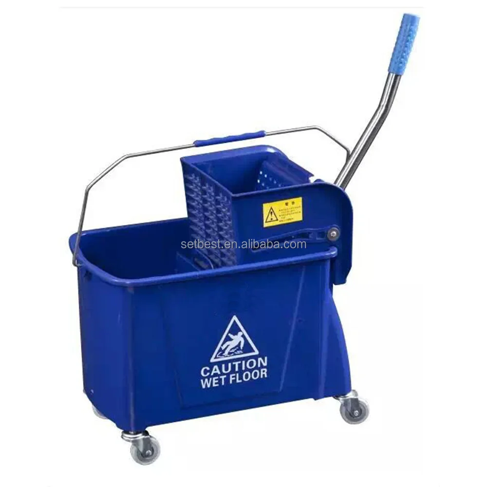 Four Colours Single Mop Wringer Bucket 20l 24l - Buy 20l Wringer Bucket ...