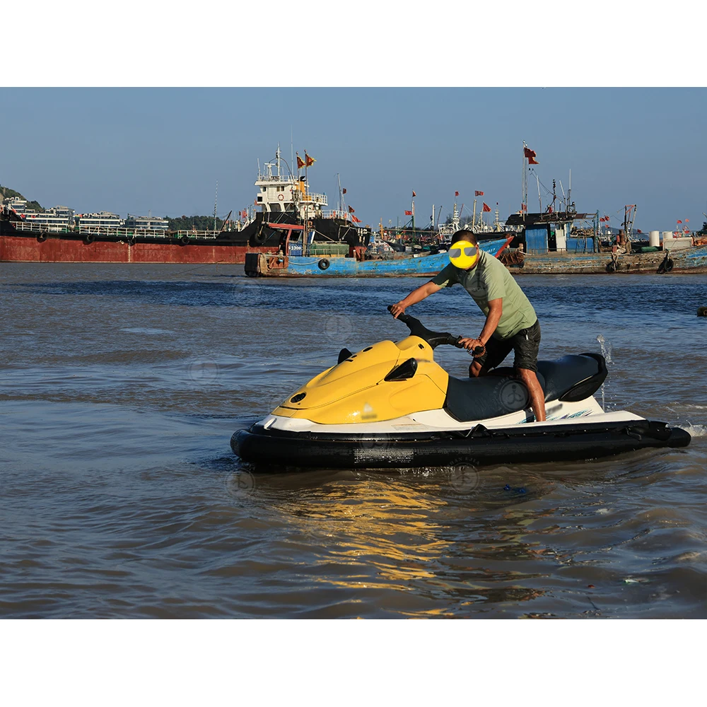 Remote Control Electric Motorized Inflatable Jet Ski Boat