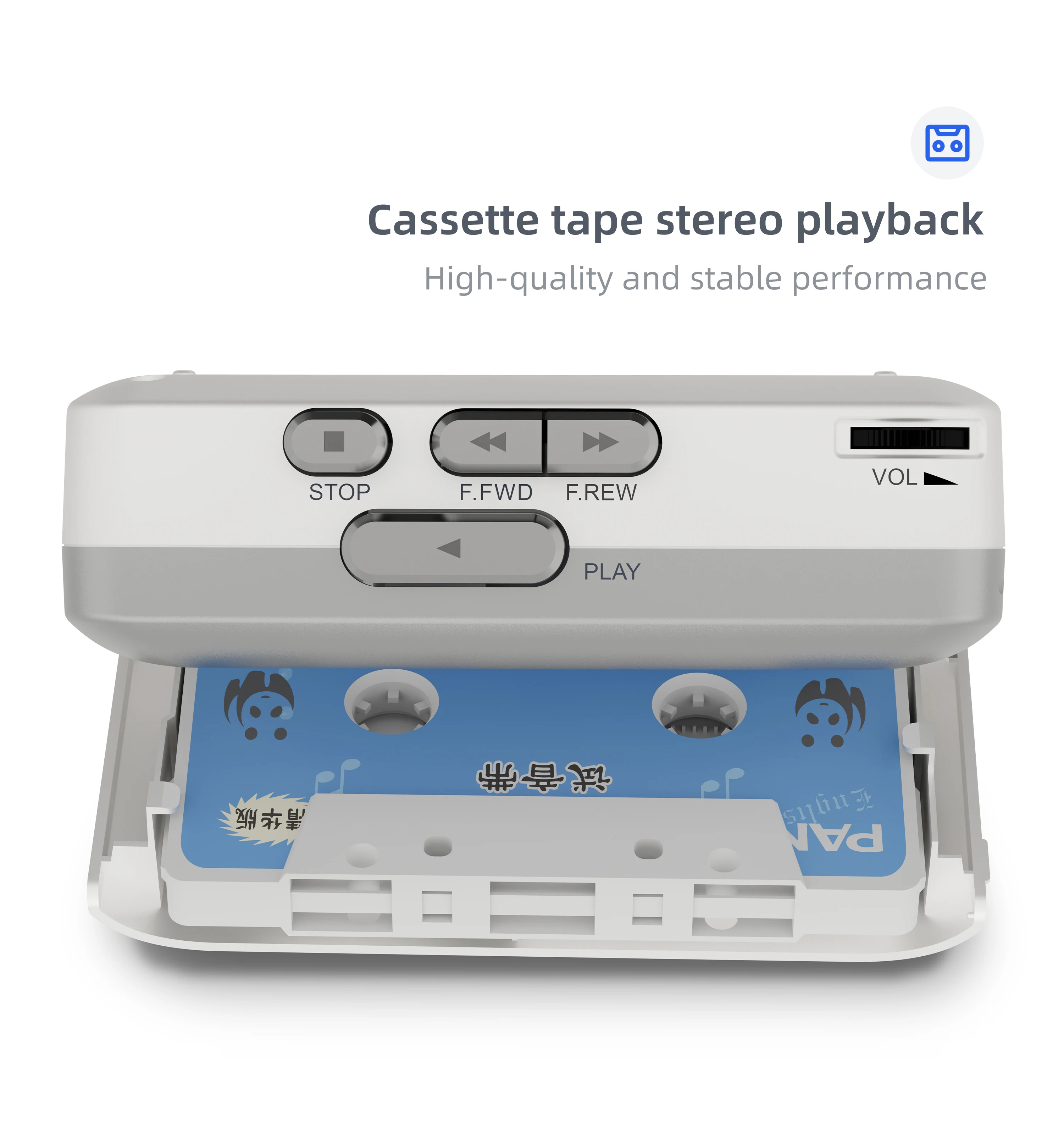 TOMASHI 6507 Walkman - Custom Retro Portable MP3 Player