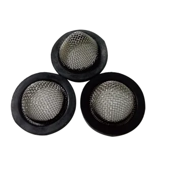 Shower Head Hose Filter Washer Stainless Steel Rubber Washer Filter ...