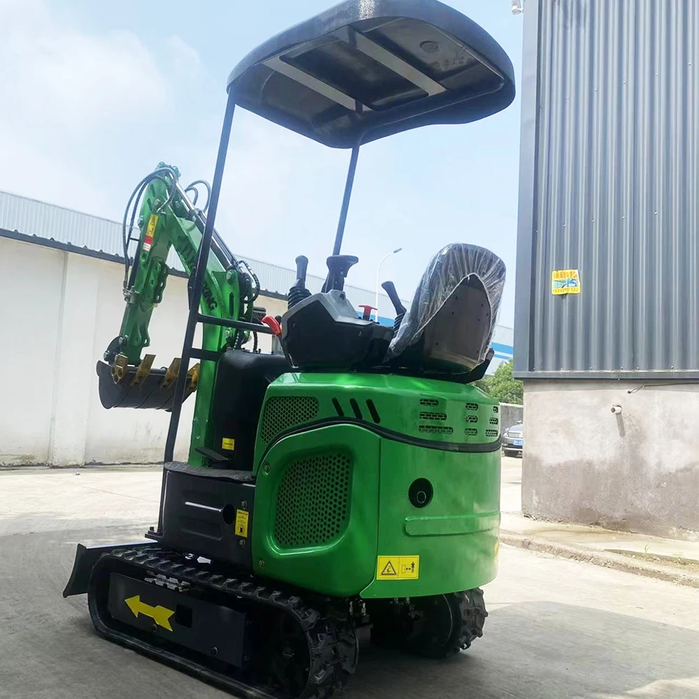 FREE SHIPPING CE EPA Bagger Small Excavators 3.5 Ton Farm Hydraulic ...