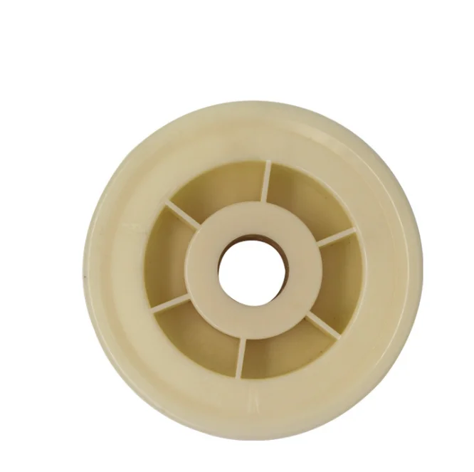 Injection Molding Nylon Pulley Wheel Injection Plastic Parts Customized ...