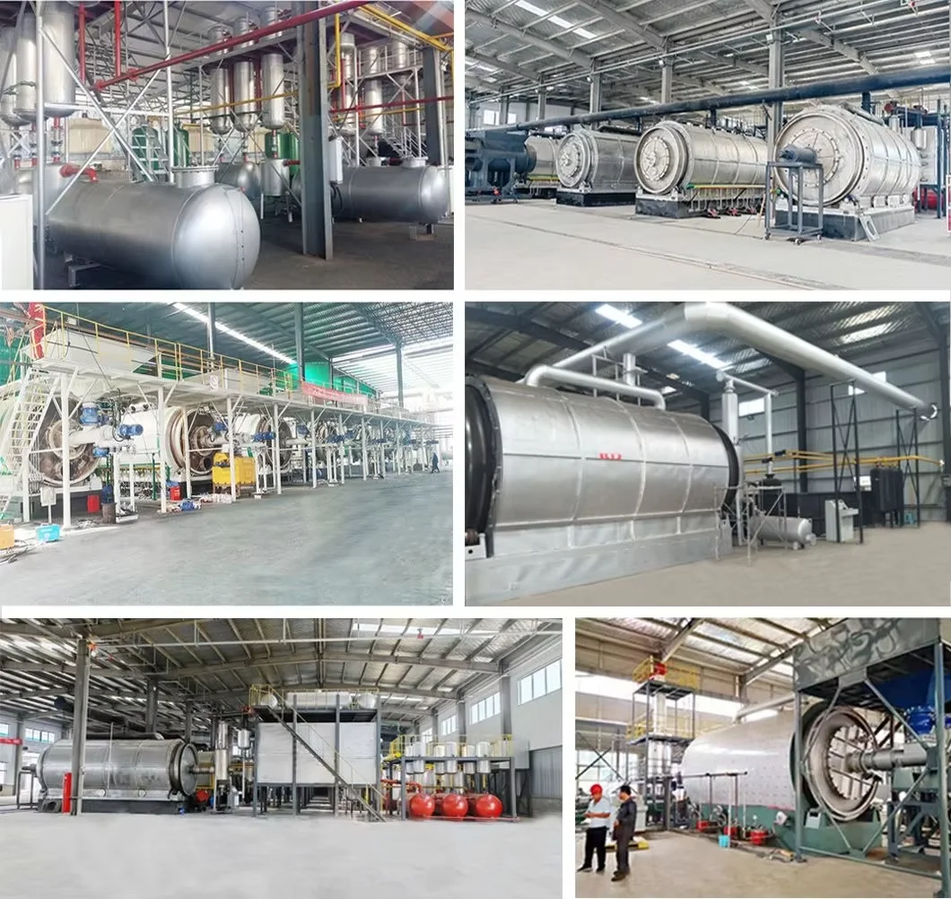 Used Pyrolysis Oil to Diesel Distillation Equipment Waste Tyre Plastic ...