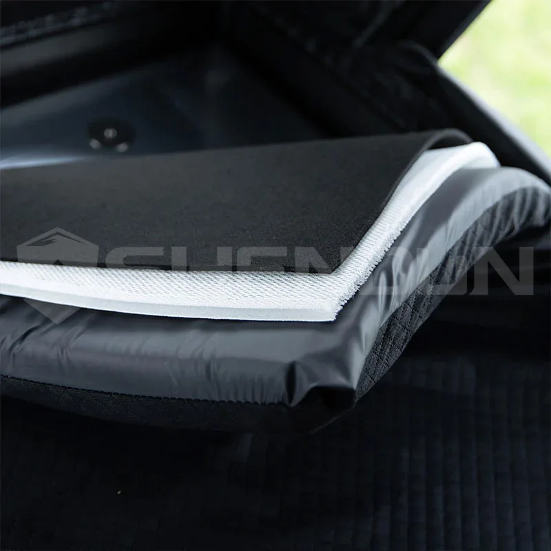 Aluminium Triangle Clam Shell RTT Camping SUV Car Rooftop Tent