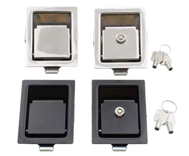 Stainless Steel Telecom Cabinet Paddle Lock - Durable & Secure