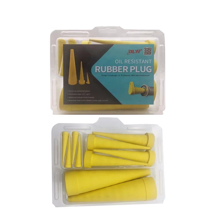 Dustproof Hydraulic Hose Tapered Rubber Pipe Bumper Plug Mixing Kits ...
