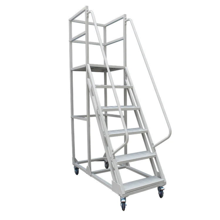 Alibaba.com: 4-wheeled movable platform, portable rolling step ladder ...