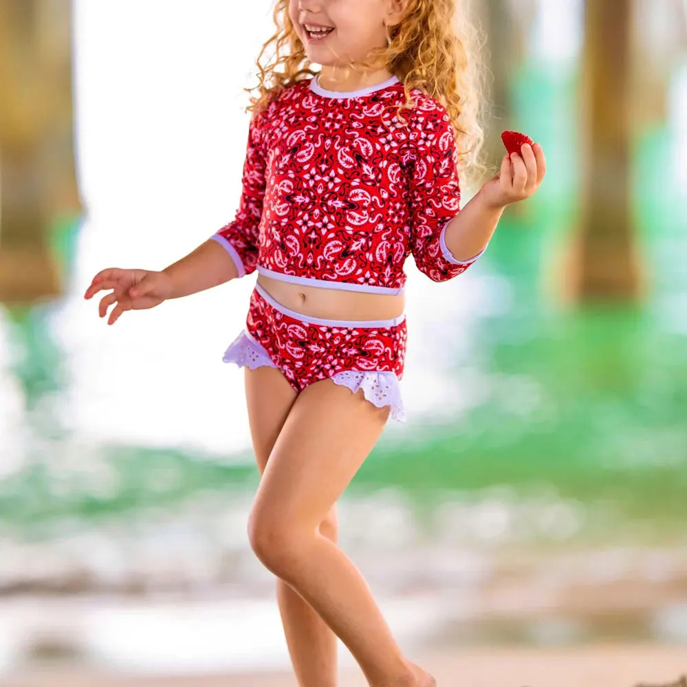 Huilin High Quality Neoprene Long Sleeve Swimming Bathing Suits Custom ...