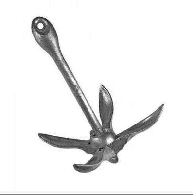 Shop Our Carbon Steel Inflatable Boat Galvanized Folding Anchor
