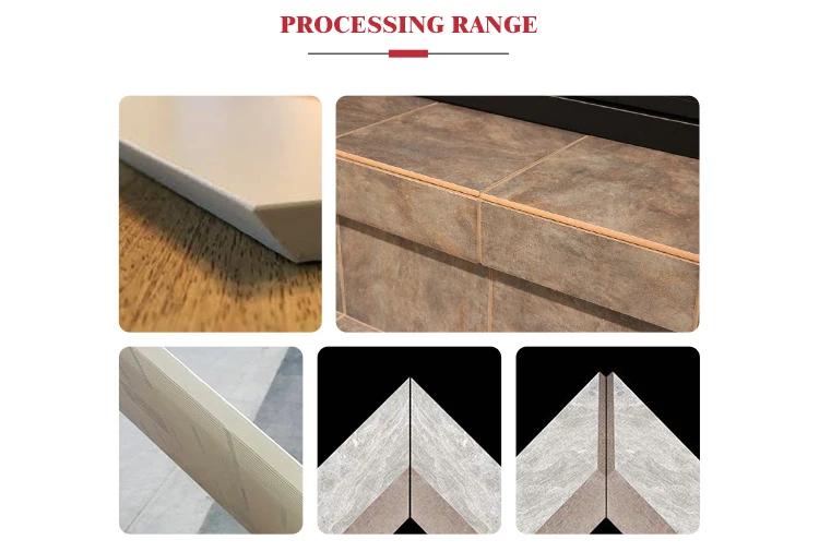 HOYUN Porcelain Tile Large Format Stone 45 Degree Edge Cutting Machine ...