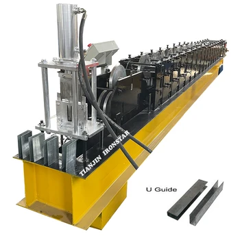 Rail Machines U Profile Rolling Shutter Guide Groove Cold Roll Forming ...