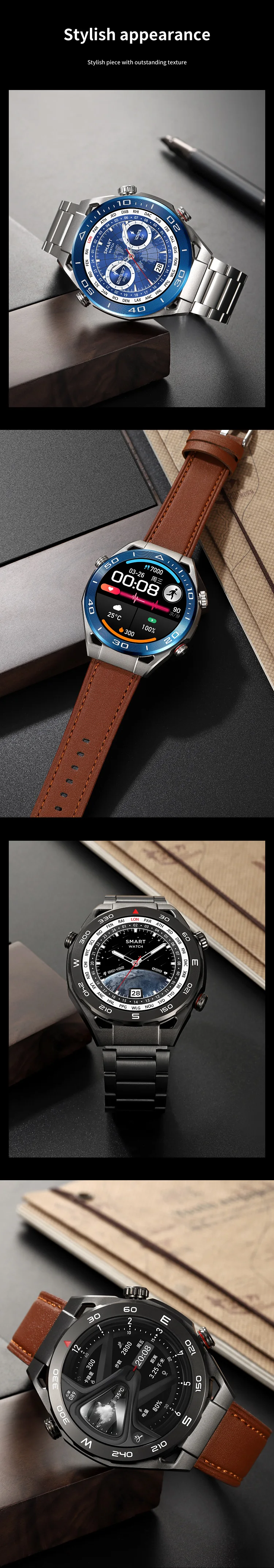 SKMEI S236 Smart Watch - NFC, Heart Rate, & Fitness Tracker