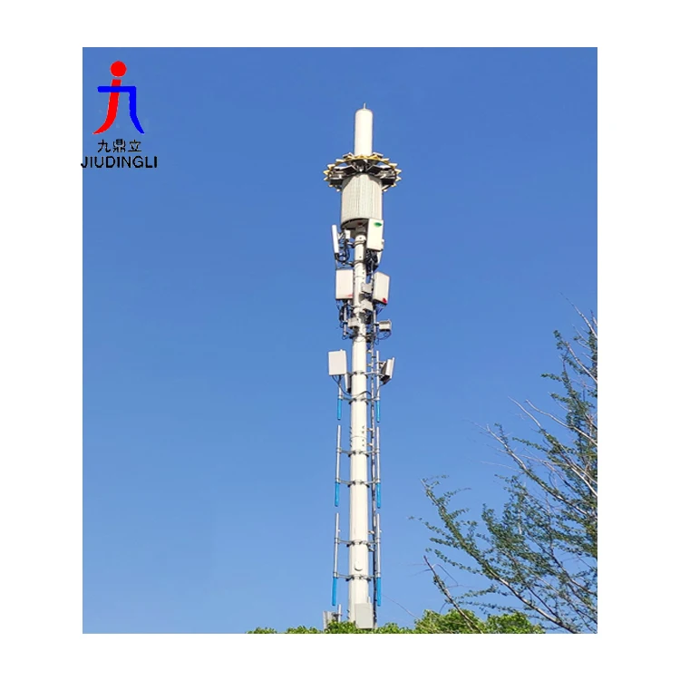 Custom 5G Antenna Mast - Steel Telecom Communication Tower