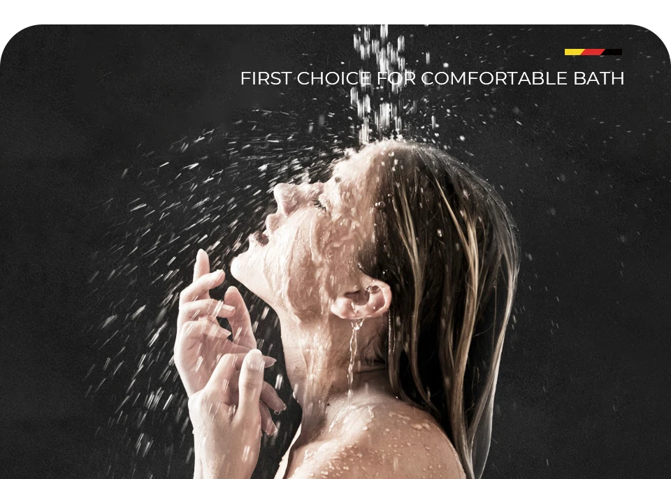 Modern Shower System Gun Gray Shower Set with Cold and Hot Water ...