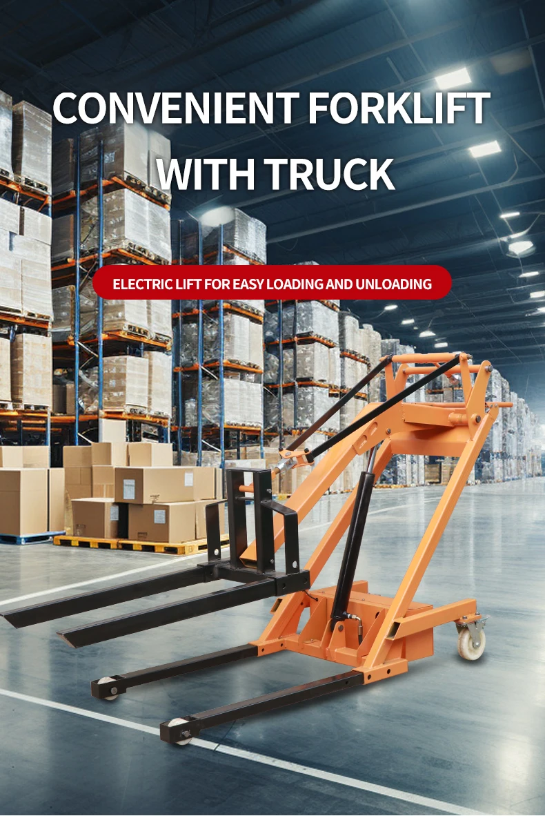 Lightweight Electric Small Forklifts Portable Battery Operated 500KG ...