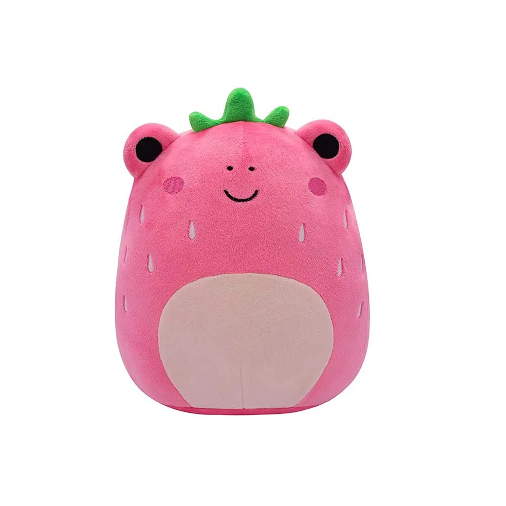 3070 Cute Pink Strawberry Frog Plush Pillow Kawaii Stuffed Animal ...