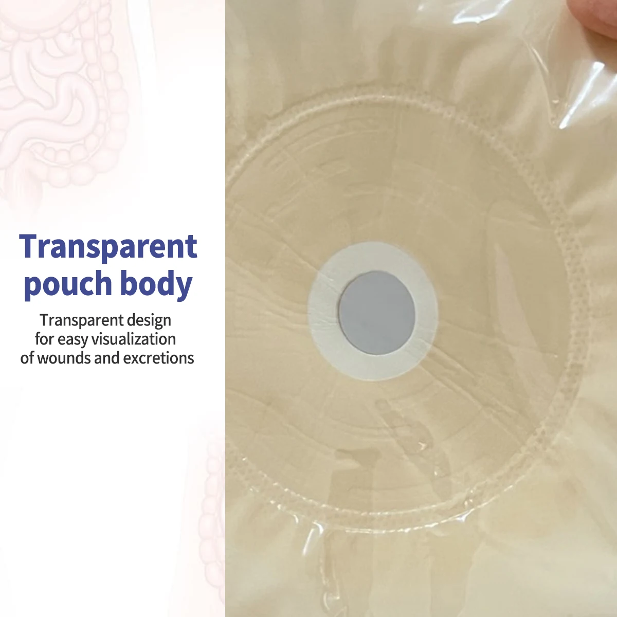 New Product Steadlive Sac Colostomy Bags 60mm With Exhaust Valve Carbon ...