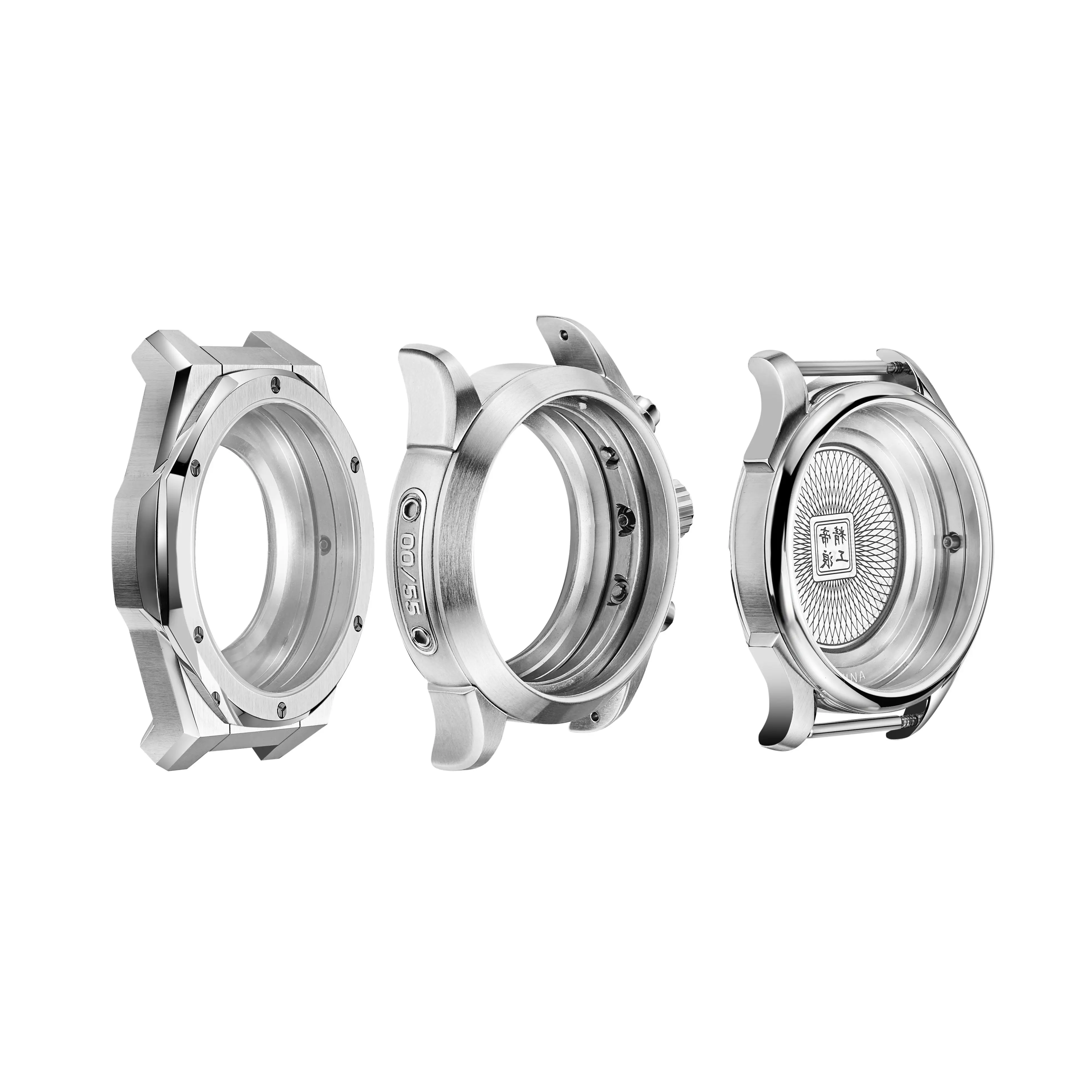 Custom Logo Multi Colors Watch Case Wholesale Luxury Golden 316l ...