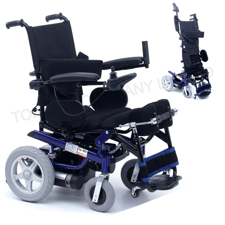 Anti-decubitus Standing Wheelchair Motorized Lifting Wheel Chair For ...