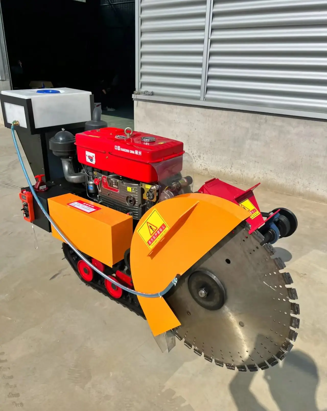 Concrete Surface Water Cooled Diesel Generator Road Cutting Machine ...