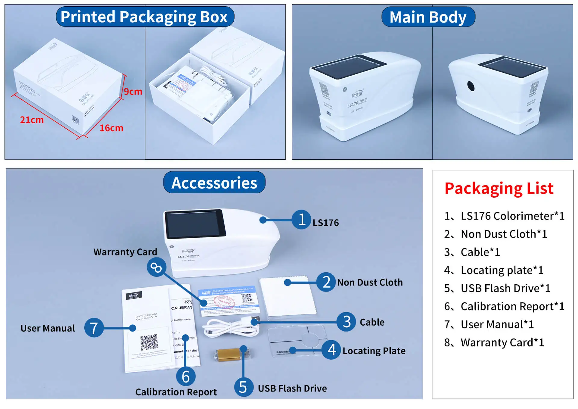 Bluetooth Portable Colorimeter With Reflectance Curve For Precise Color ...
