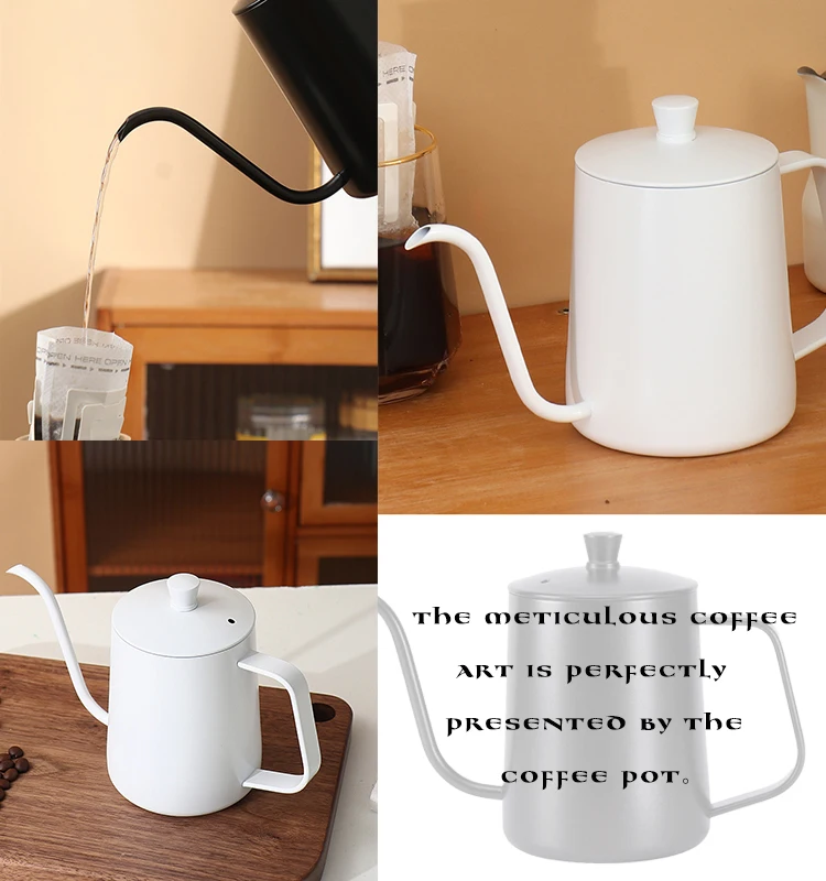 Hot Selling Luxury 304 Stainless Steel Coffee Kettle With Thickening ...