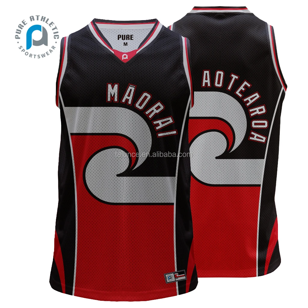 Pure Polynesia Aborigina Design Black Sublimated Printed Breathable ...