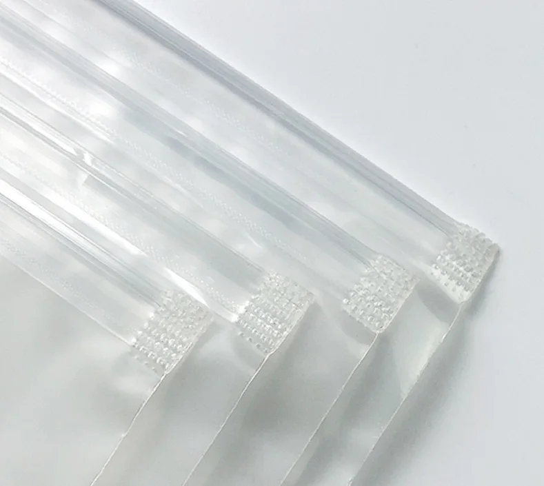 Sellable Custom Whole Custom Pe Pvc Plastic Zipper Apparel Clothing ...