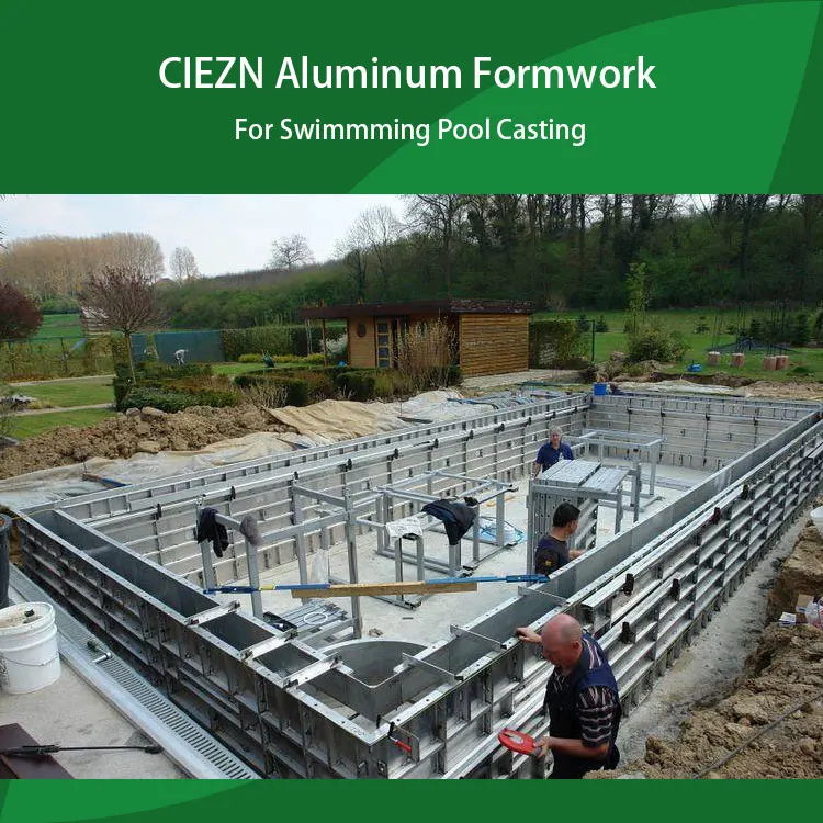 Precast Concrete Pool Aluminum Formwork - Durable & Versatile