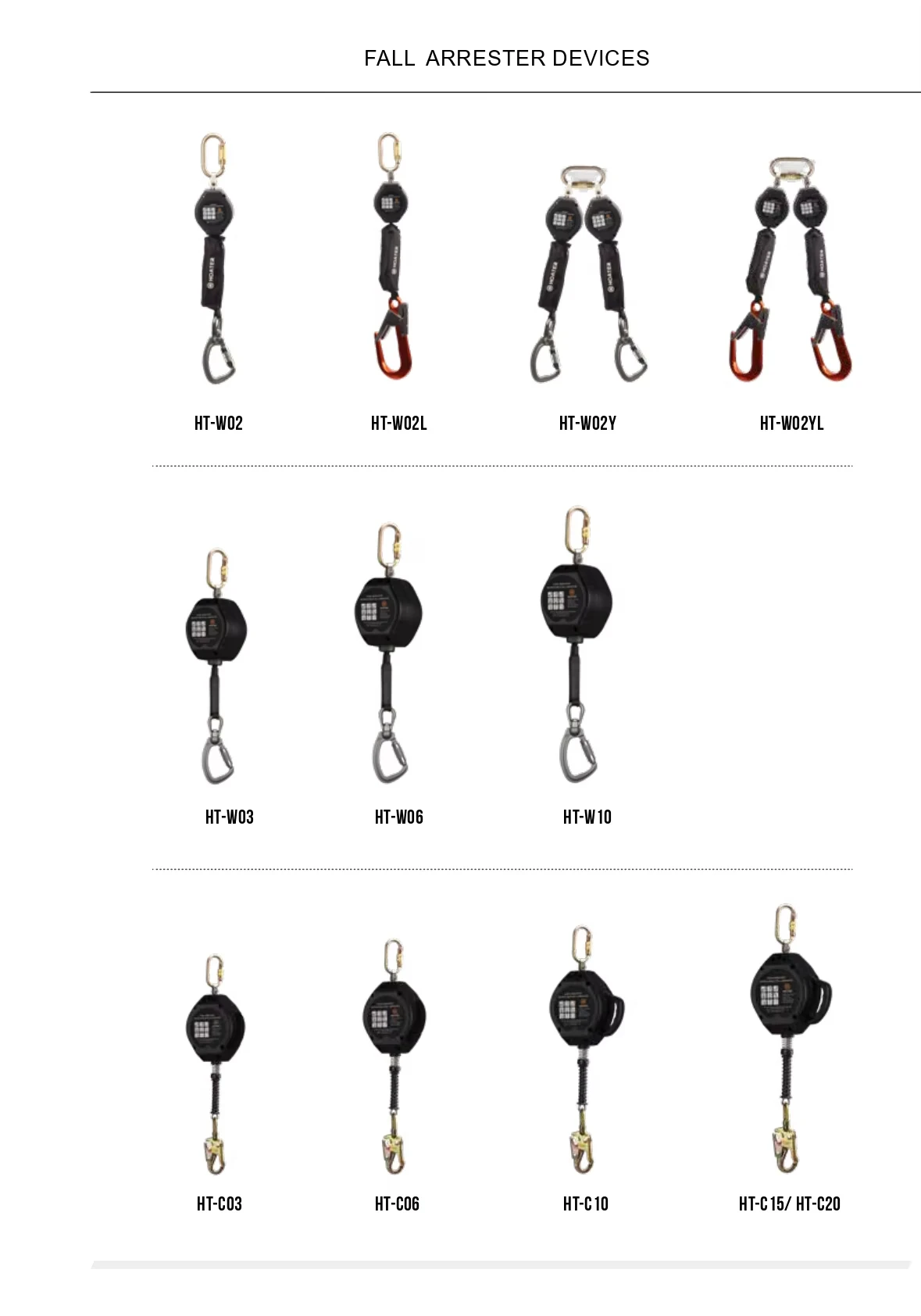 Retractable Fall Protection Lifeline Safety Belt - YILADE