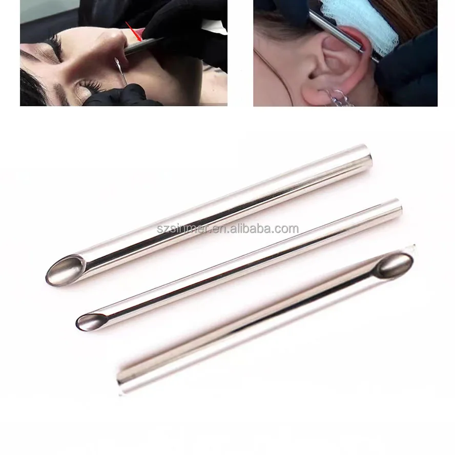 Hot Sale Medical Disposable Stainless Steel Beauty Body Piercing ...