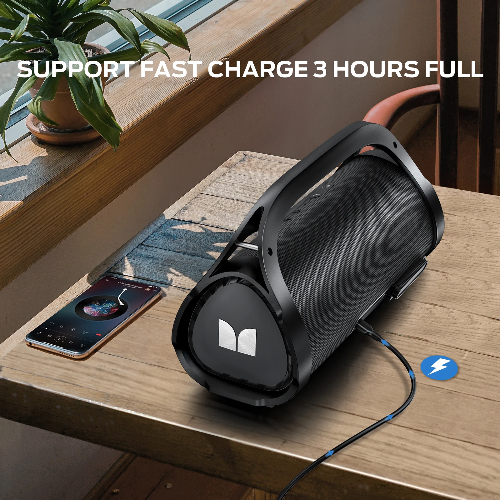 Monster Speaker Portable Wireless - HIFI Outdoor Audio