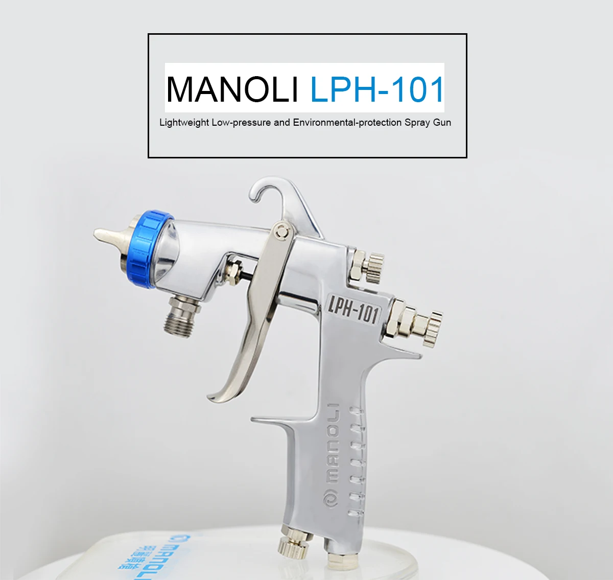 Hvlp air Spray Gun LPH-101 Lightweight Low-pressure Environmental-protection Paint Spray Gun ...