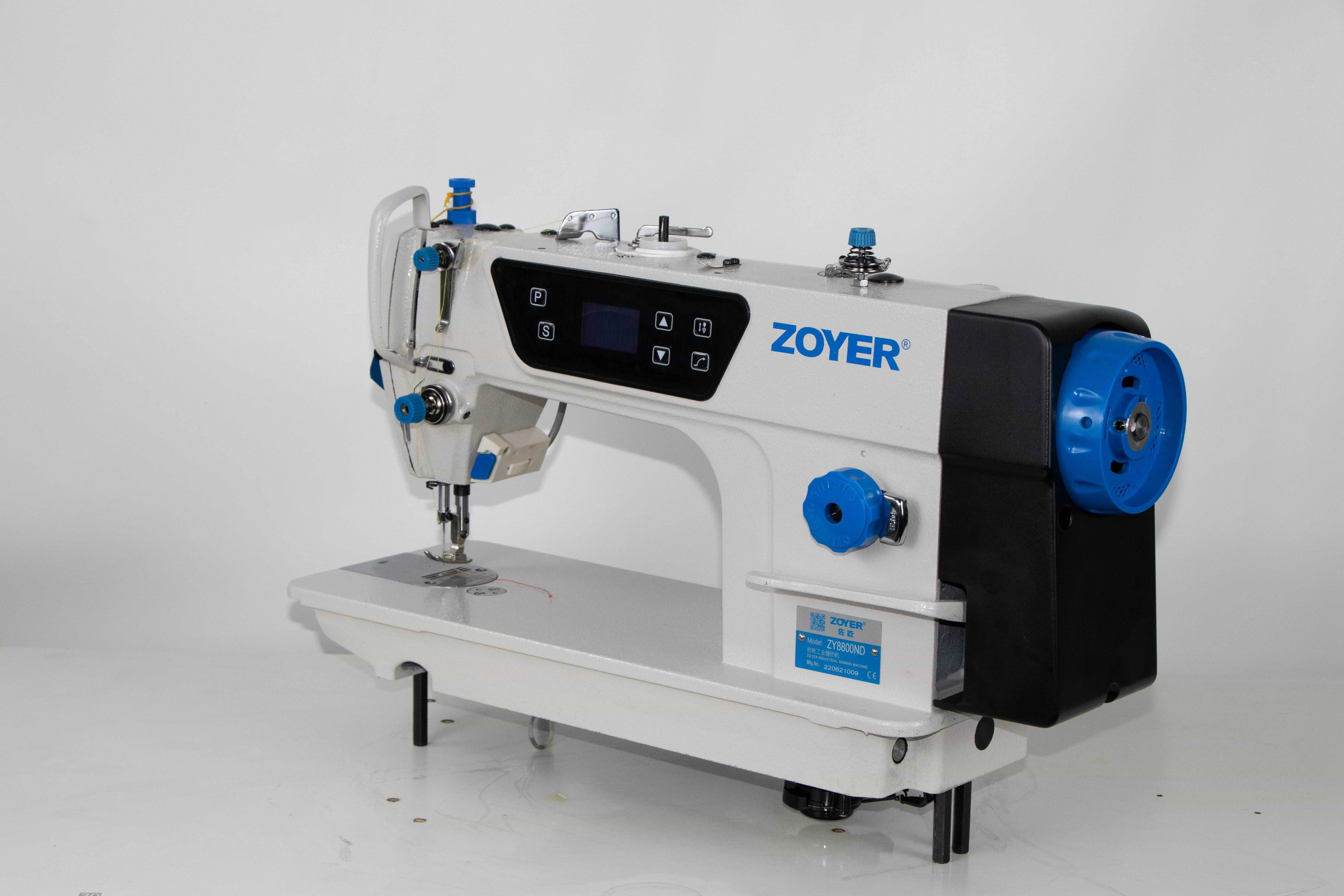 ZY8800D Zoyer Lockstitch Industrial Sewing Machine - High-Speed & Automatic