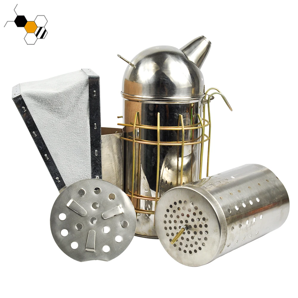 European Bee Smoker with Inner Tank - Toolbee Honeycomb Smoker