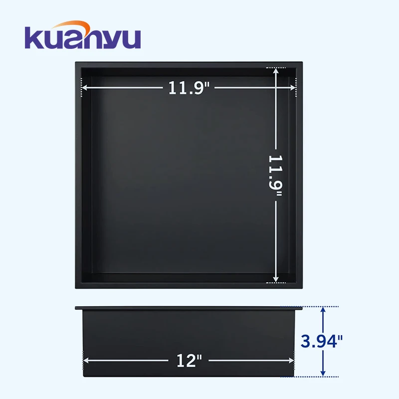 Customized Stainless Steel Shower Niche Insert Shelf In Wall Shell With ...