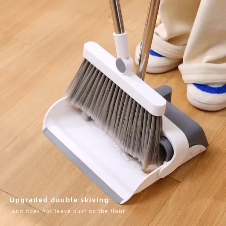 Magic Raclette Brooms And Dustpan Set,Cleaning Supplies Broom And ...