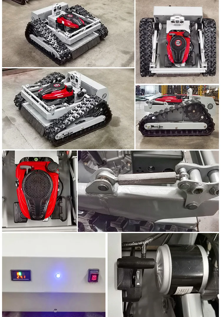 Zero Turn Commercial Professional Industrial Remote Control Lawn Mower ...