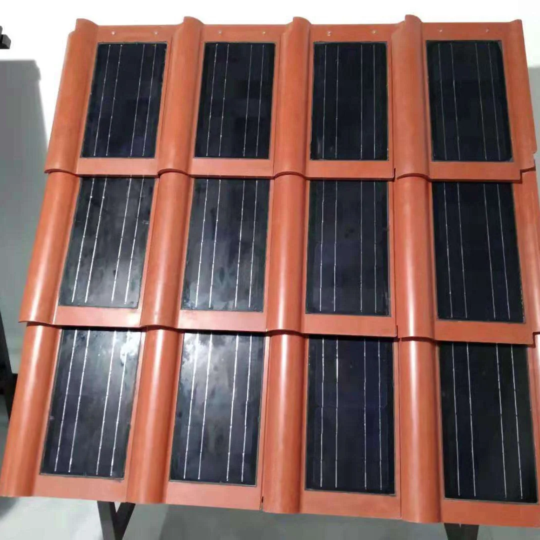 BIPV Greenhouse Solar Roof Tiles - Waterproof & Anti-dazzle