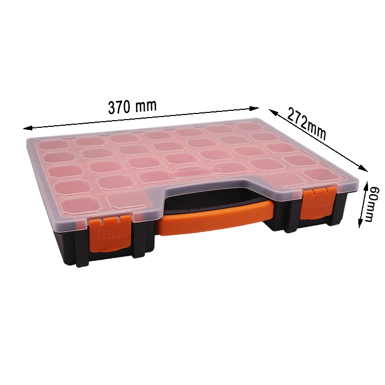High Quality Plastic Transparent Lid Tool Box Garden Tools Storage Box ...