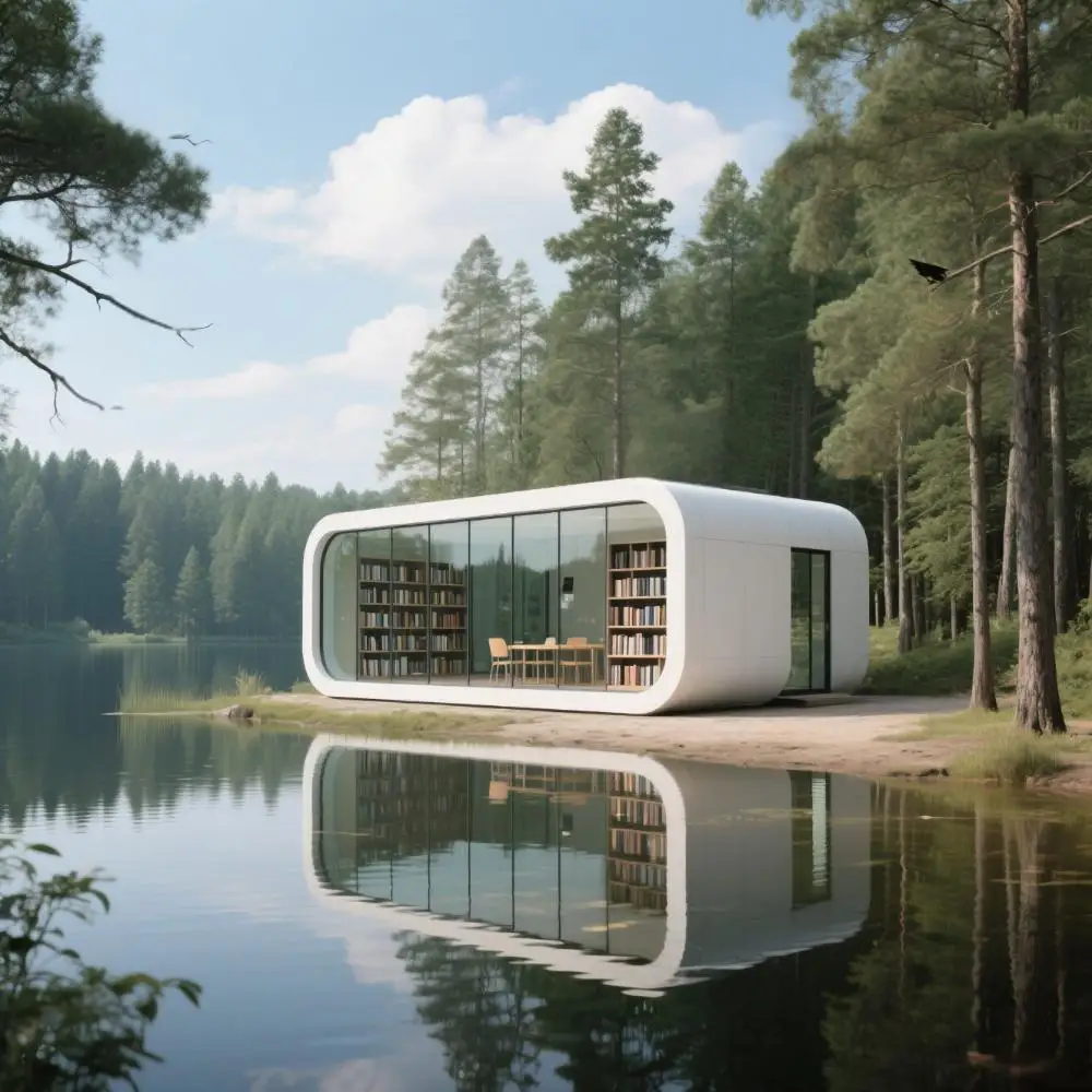 Modern Multi-Level Modular Prefab House, Customizable for Residential ...