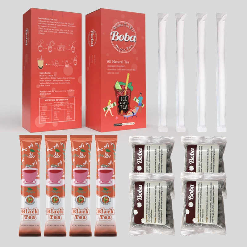 Instant Boba Bubble Tea - Original Flavor & Premium Quality