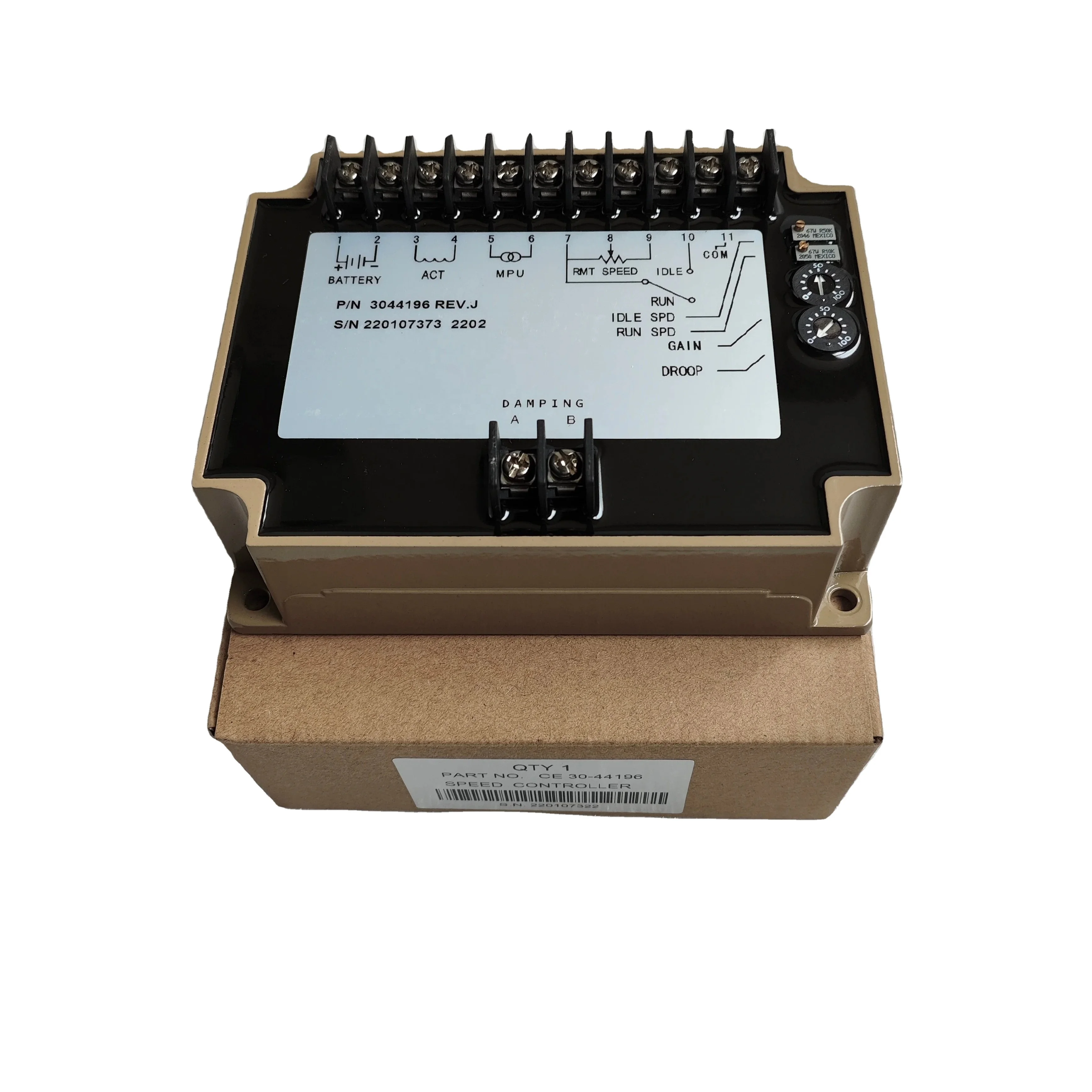 Oem Genuine Jiakong Genset Generator Parts Speed Control Unit 3044196 ...