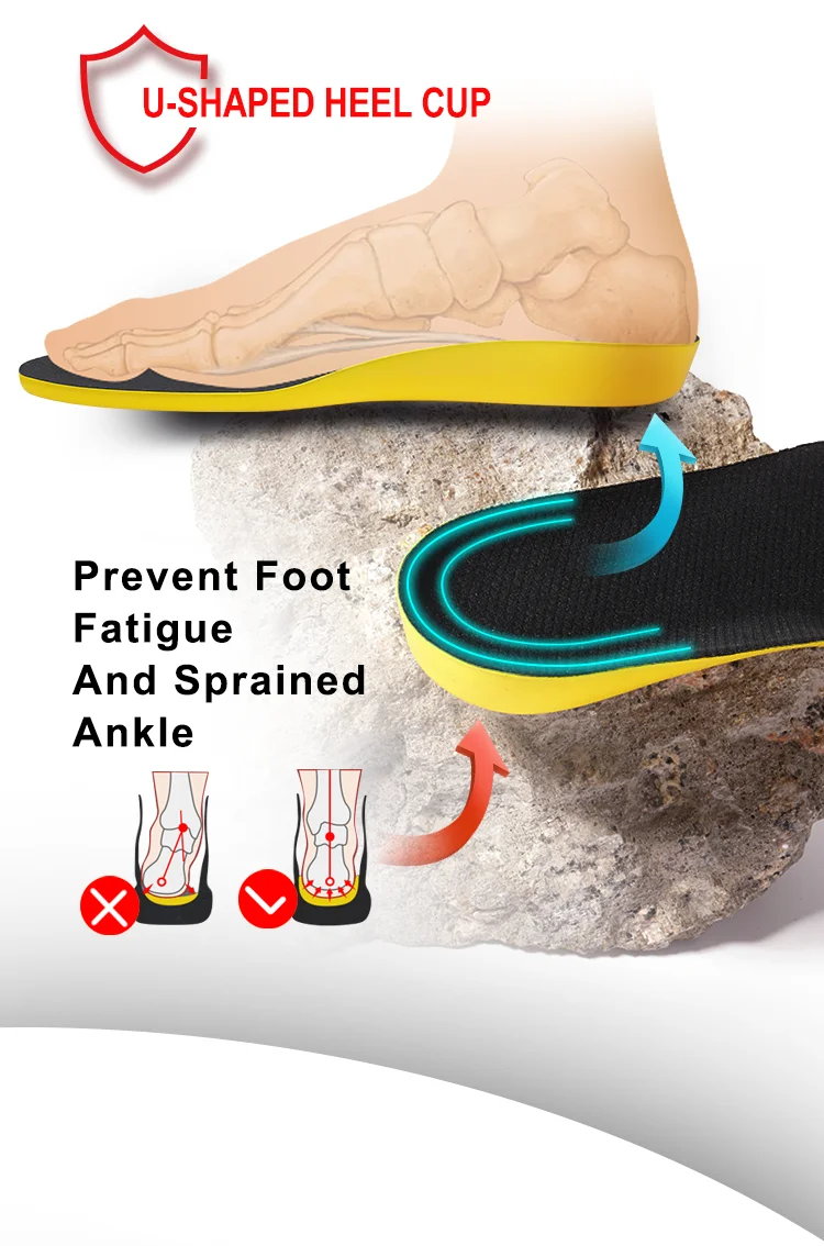 Surface Pu Stainless Steel Feet Insoles Breathable Perfume Orhtotic ...