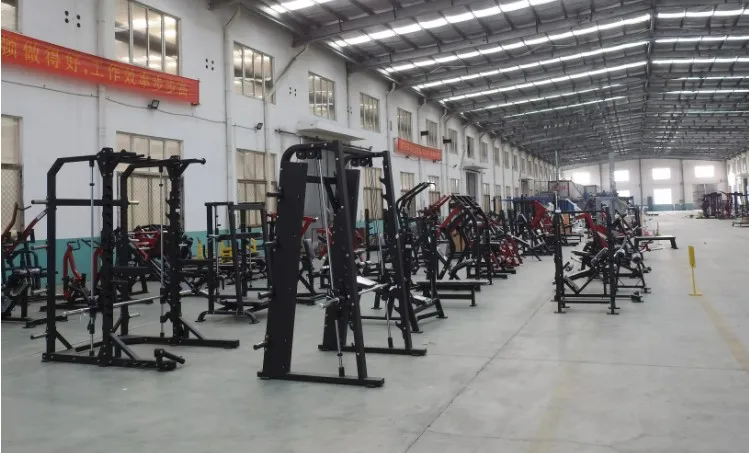 Multi Functional Gym Cable Crossover Equipment Body Building Exercise ...