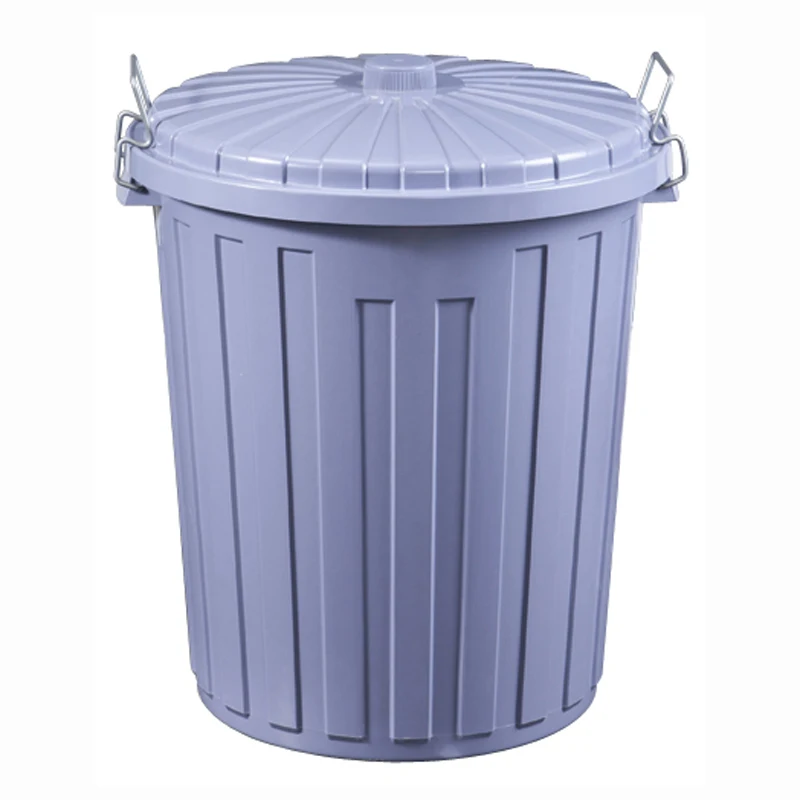 Outdoor Large Dustbin With Lid Road Dustbin Metal Stainless Steel ...