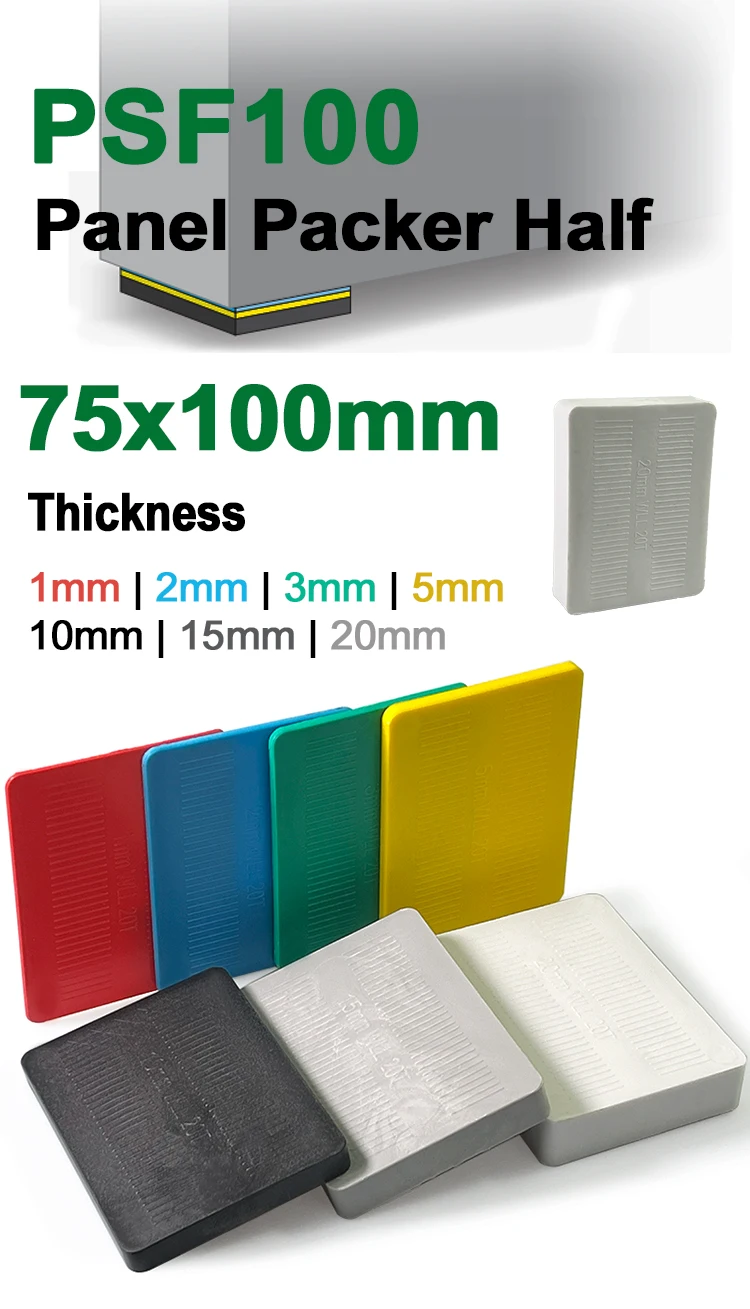 150x100mm & 100x75mm Concrete Shim Packer - Precast Leveling