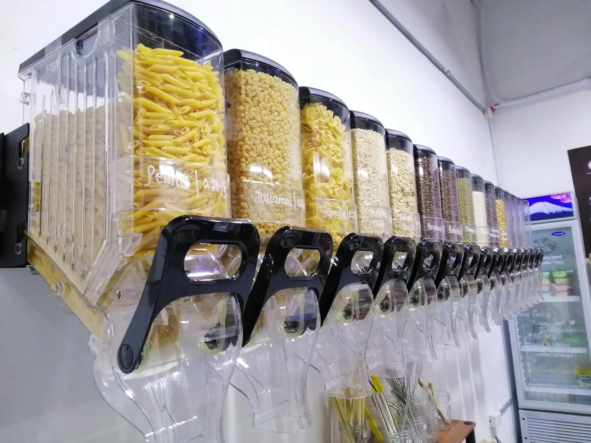 ECOBOX Plastic Bulk Food Dispensers - Efficient Storage