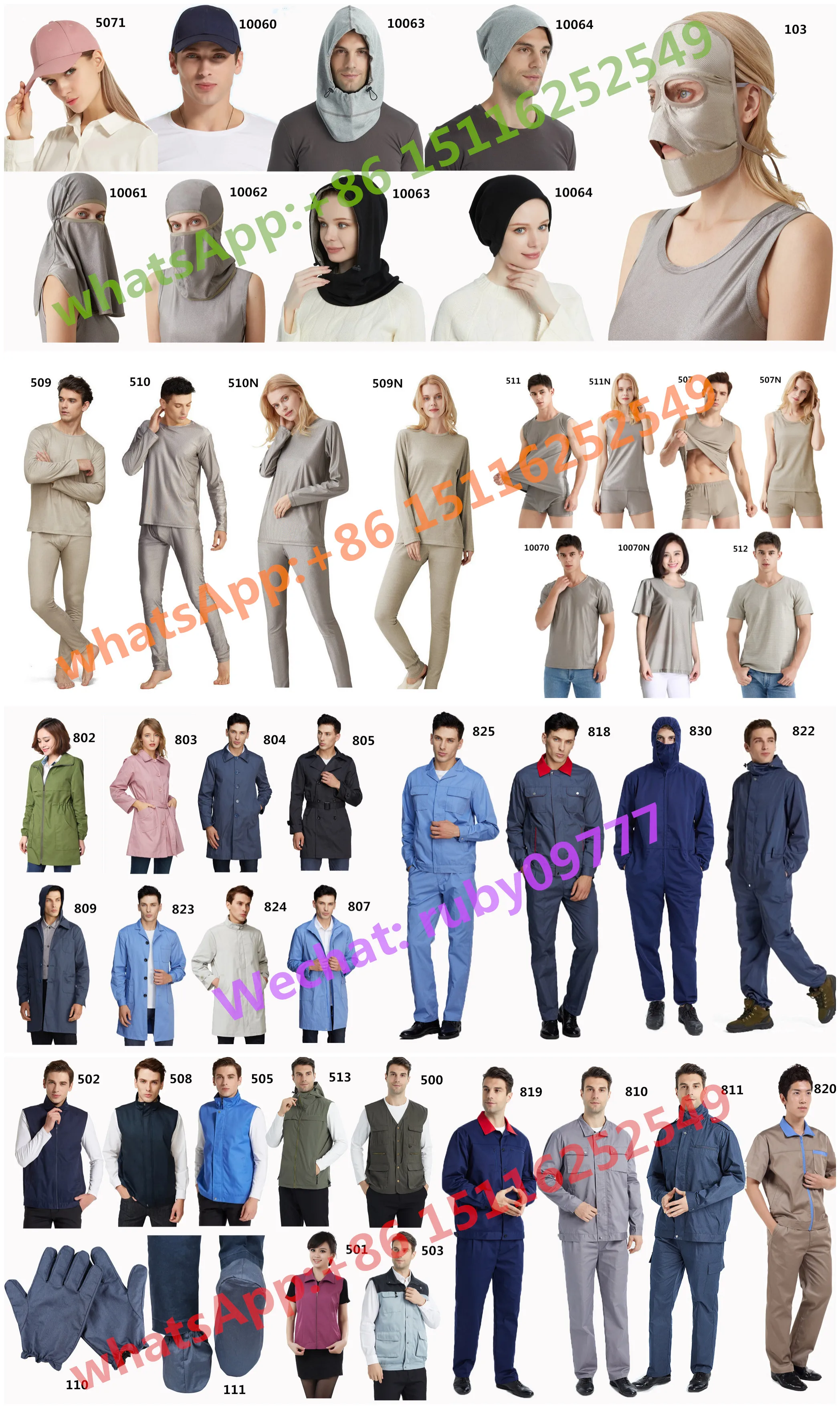 Radiation Protective Clothing Emf Electromagnetic Radiation Protection ...
